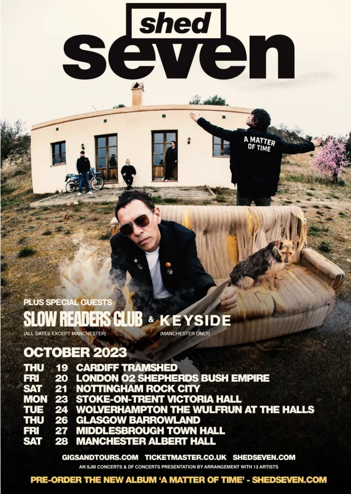 Shed Seven return with 'Kissing California' single, album and UK tour ...